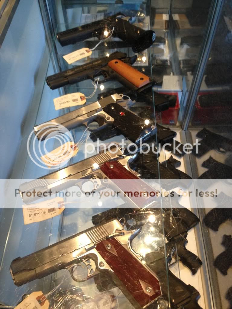 Colt Delta Elite, STI 2011 Edge 5.0 .45ACP, Dan Wesson C-Bob & PM7 ...